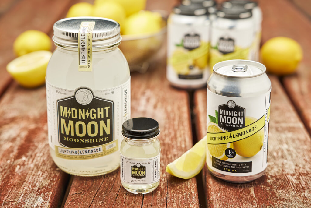 Midnight Moon Introduces Lightning Lemonade and Canned Moonshine ...