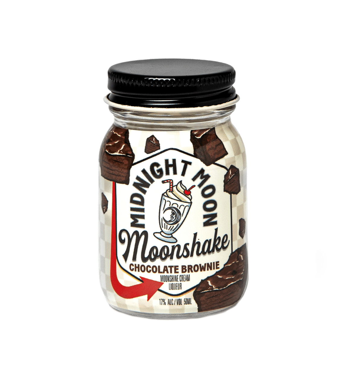 Chocolate Brownie Moonshake Cream Liqueur - Midnight Moon | All ...